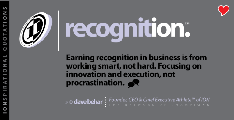 Recognit(ion) - ION